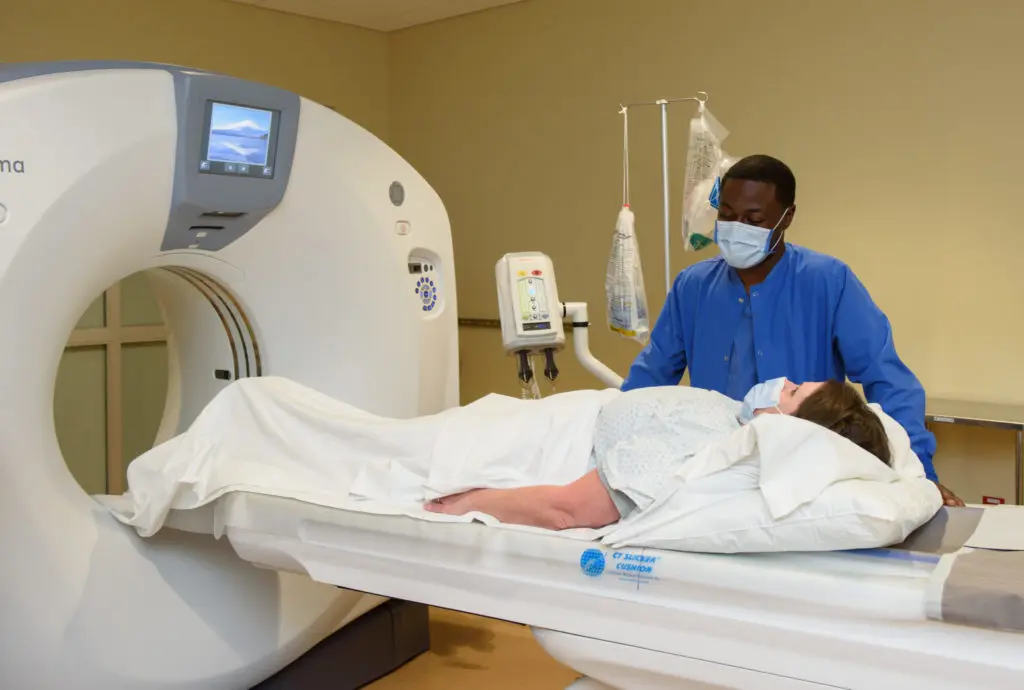 Inside A Cat Scan Machine