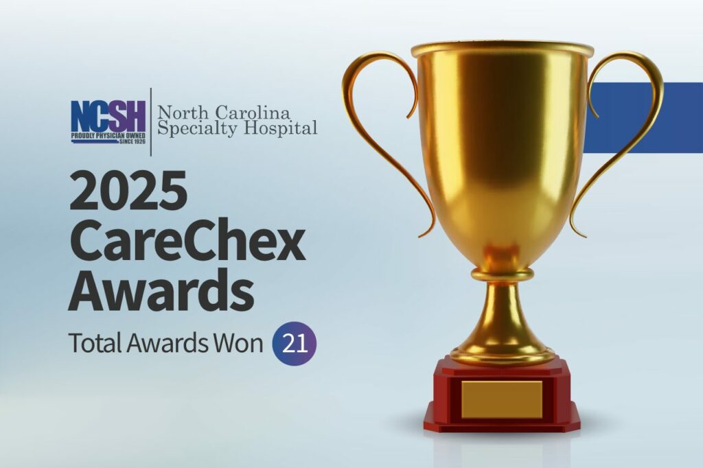 2025 CareChexⓇ Quality Awards | NC Specialty Hospital